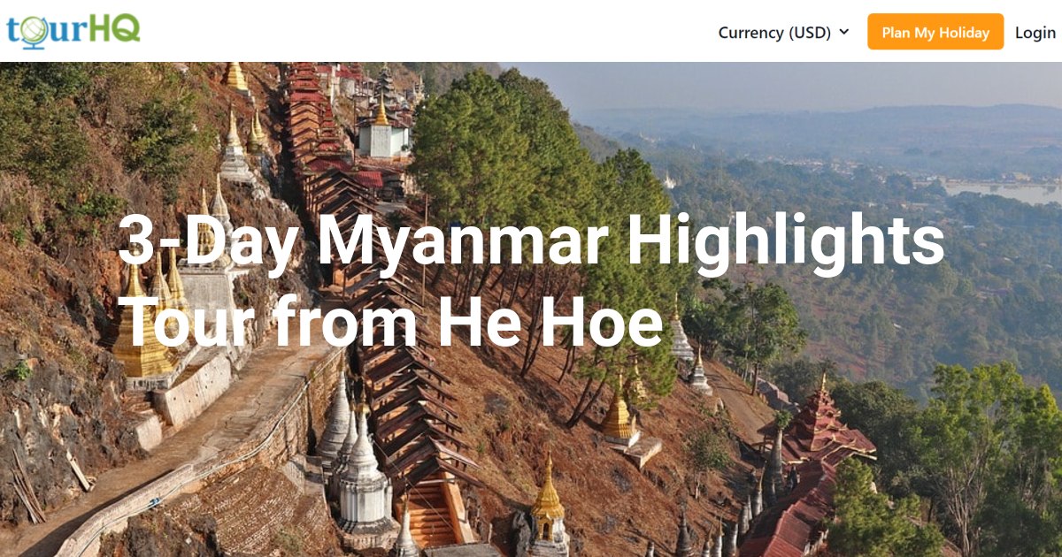3-Day Myanmar Highlights Tour from He Hoe